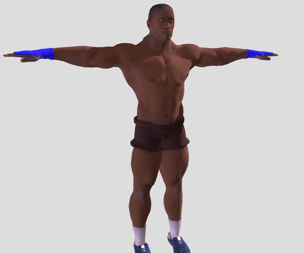ArtStation - Strong Man Human Character | Game Assets