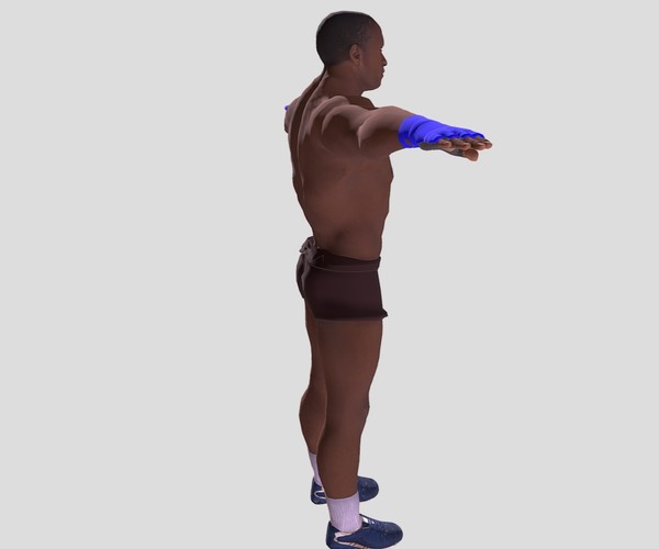 ArtStation - Strong Man Human Character | Game Assets