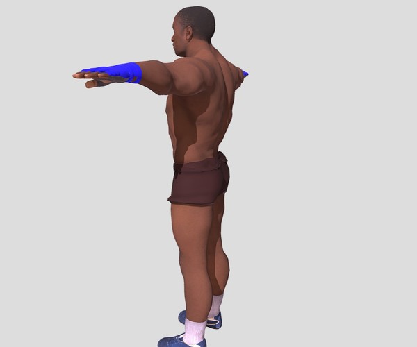 ArtStation - Strong Man Human Character | Game Assets