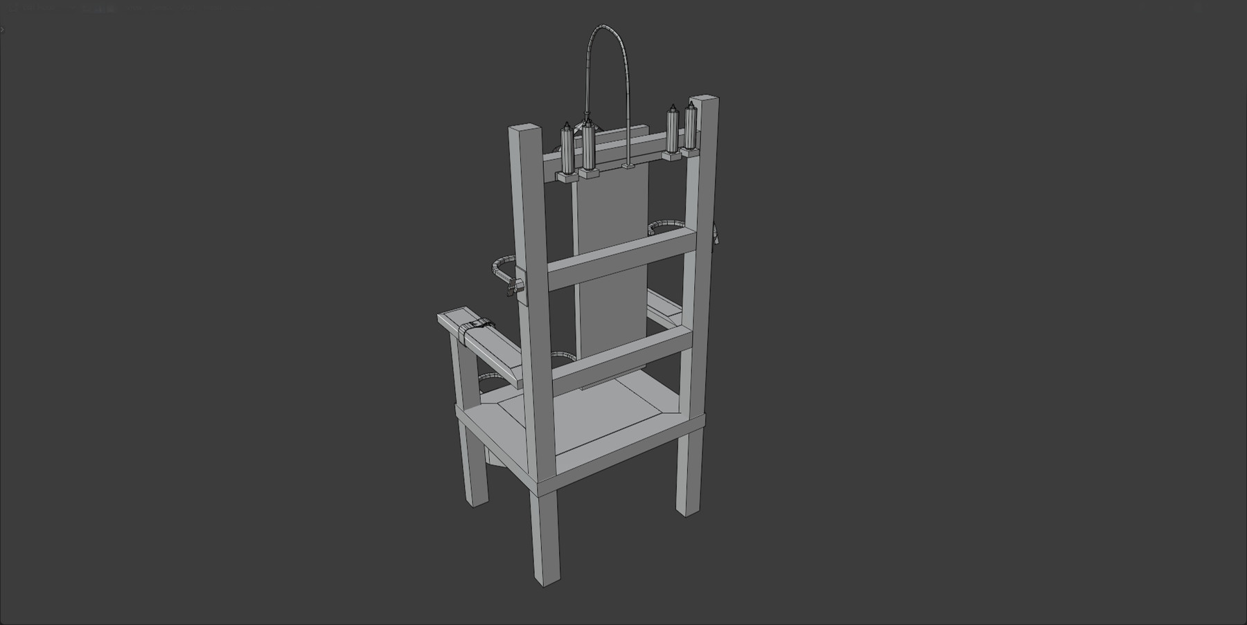 ArtStation - Electric Chair | Game Assets
