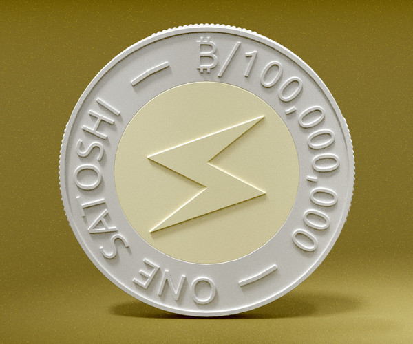 ArtStation - Satoshi Coin - One Bitcoin Satoshi | Resources