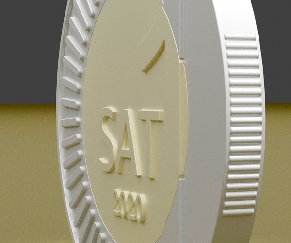 ArtStation - Satoshi Coin - One Bitcoin Satoshi | Resources