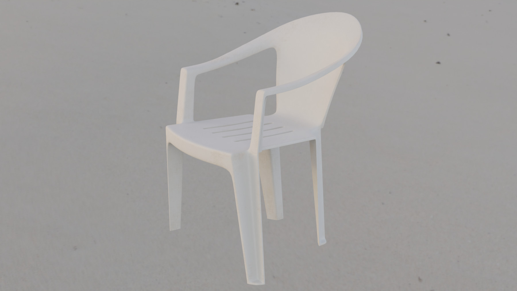 ArtStation - Plastic Chair 3D Model | Game Assets