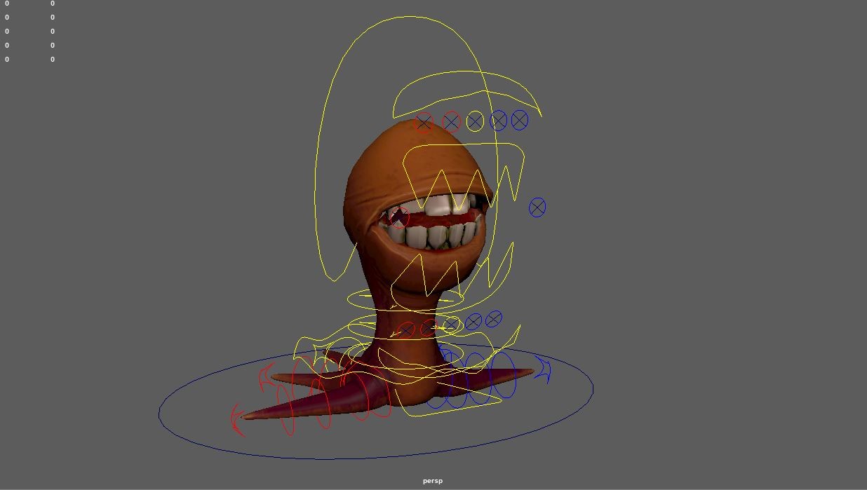 ArtStation - Mouth Rig | Game Assets