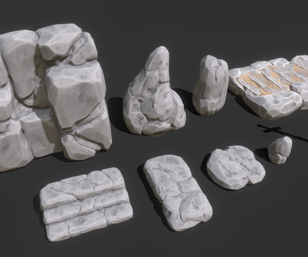 ArtStation - Stylized Lava Cave (With Unreal Engine Scene) | Game Assets