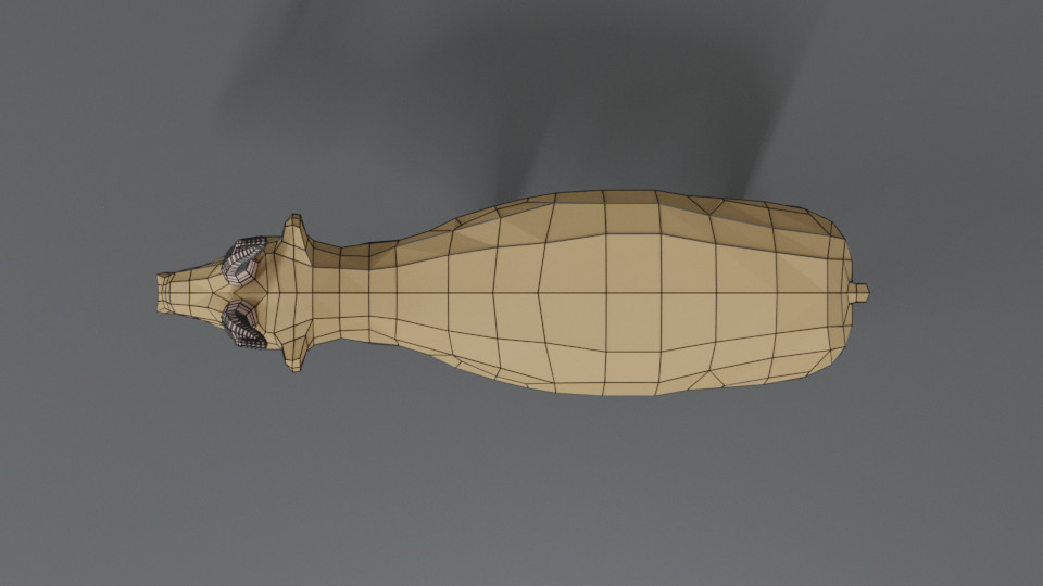 ArtStation - Low Poly Cartoon Saiga Antelope | Game Assets