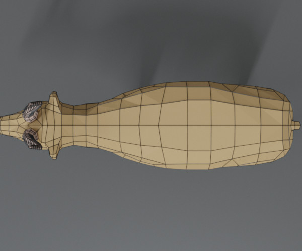 ArtStation - Low Poly Cartoon Saiga Antelope | Game Assets