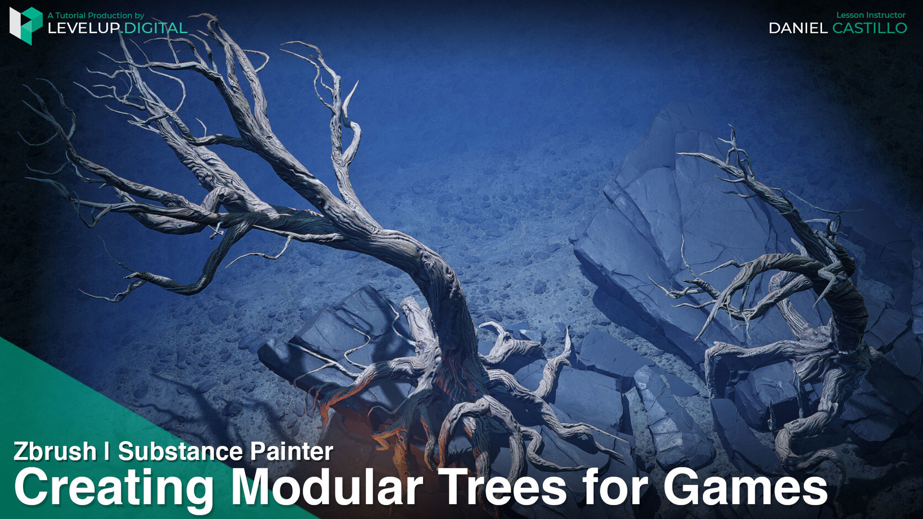 ArtStation - Creating Modular Trees for Games | Daniel Castillo | Tutorials