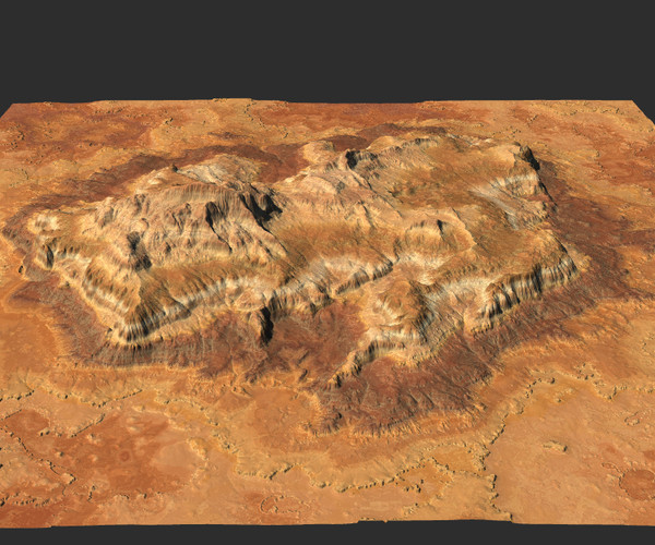 ArtStation - Terrain Maps - 06 Desert Terrain Package 001 8K | Game Assets