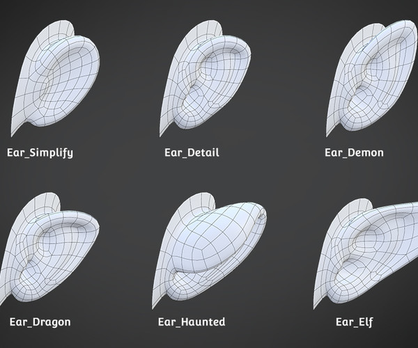 ArtStation - Customize Female Base Mesh-Anime Style | Resources