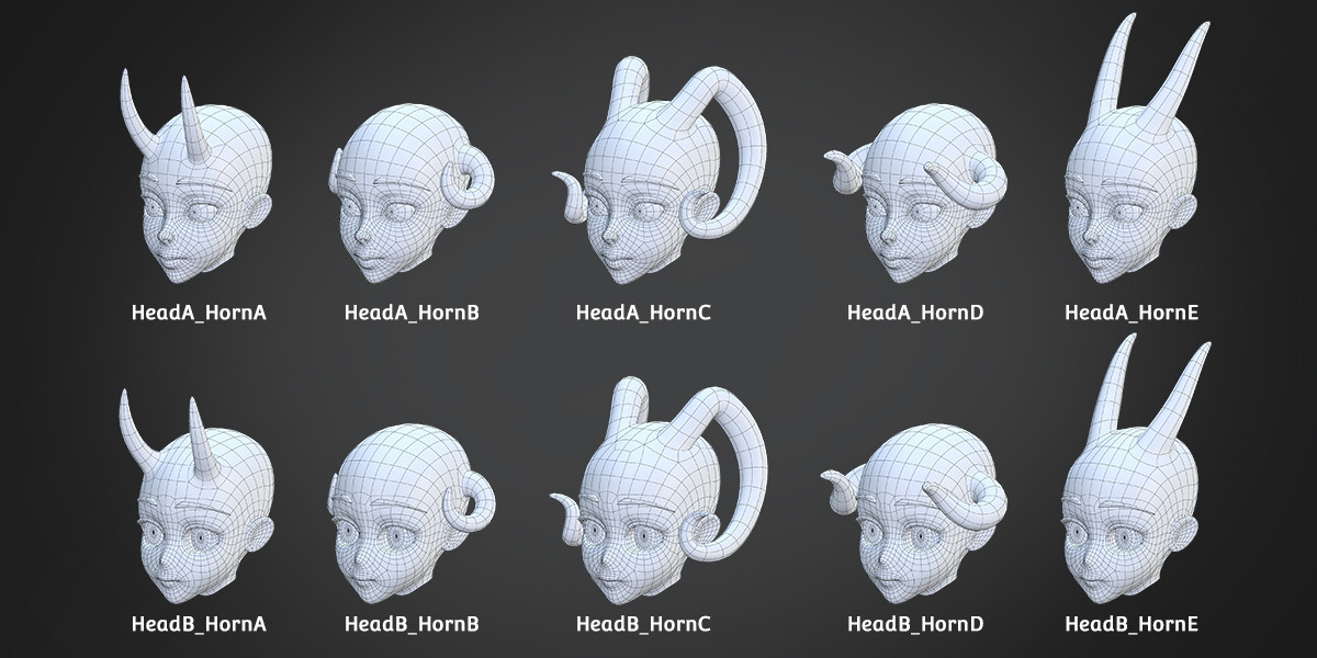 ArtStation - Customize Female Base Mesh-Anime Style | Resources