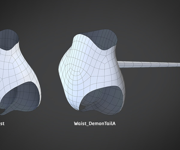 ArtStation - Customize Female Base Mesh-Anime Style | Resources