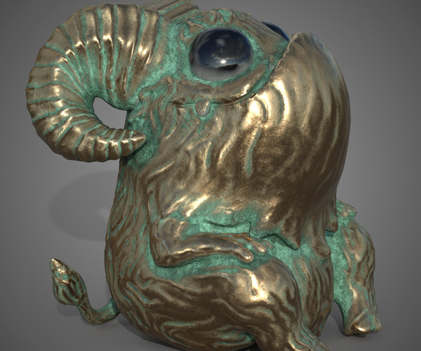 ArtStation - little cute Imp for Viz or 3d printing | Resources