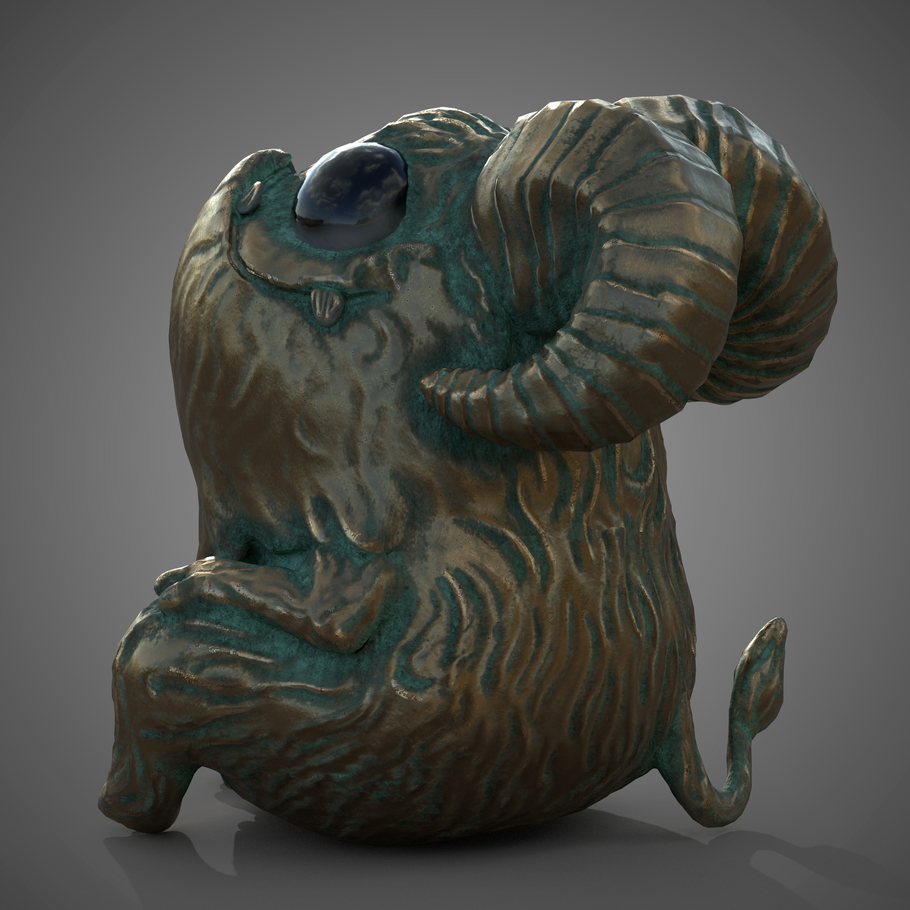 ArtStation - little cute Imp for Viz or 3d printing | Resources