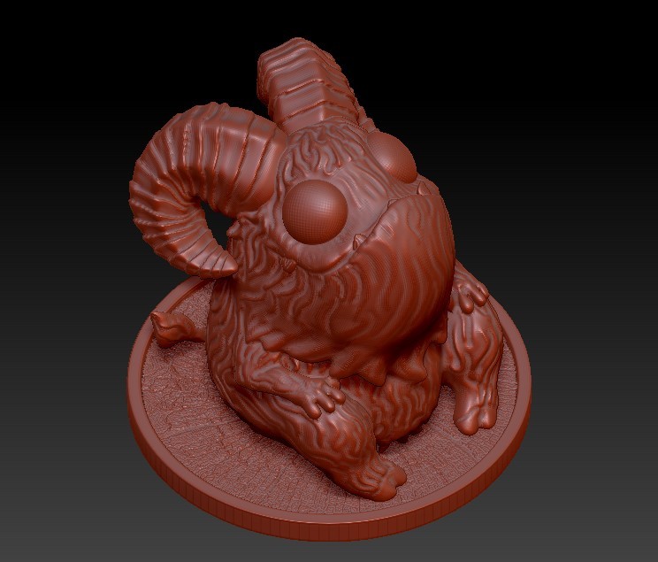ArtStation - little cute Imp for Viz or 3d printing | Resources