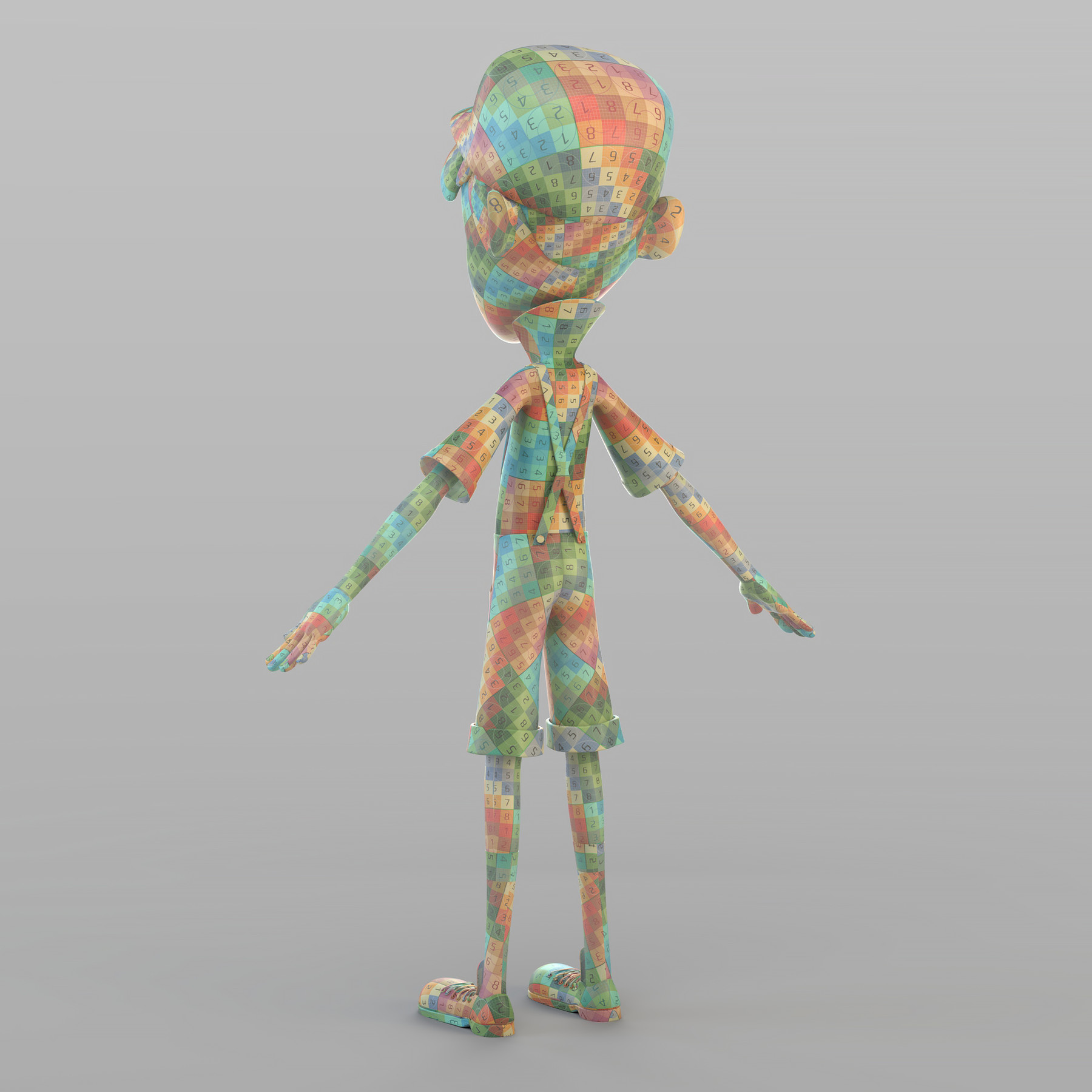 ArtStation - Cartoon Newsboy | Resources