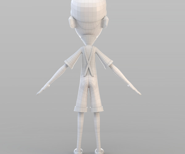 ArtStation - Cartoon Newsboy | Resources