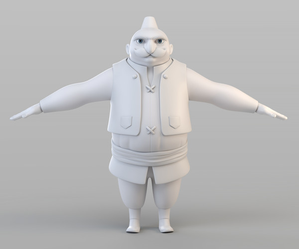 ArtStation - Cartoon Ottoman Inkeeper | Resources