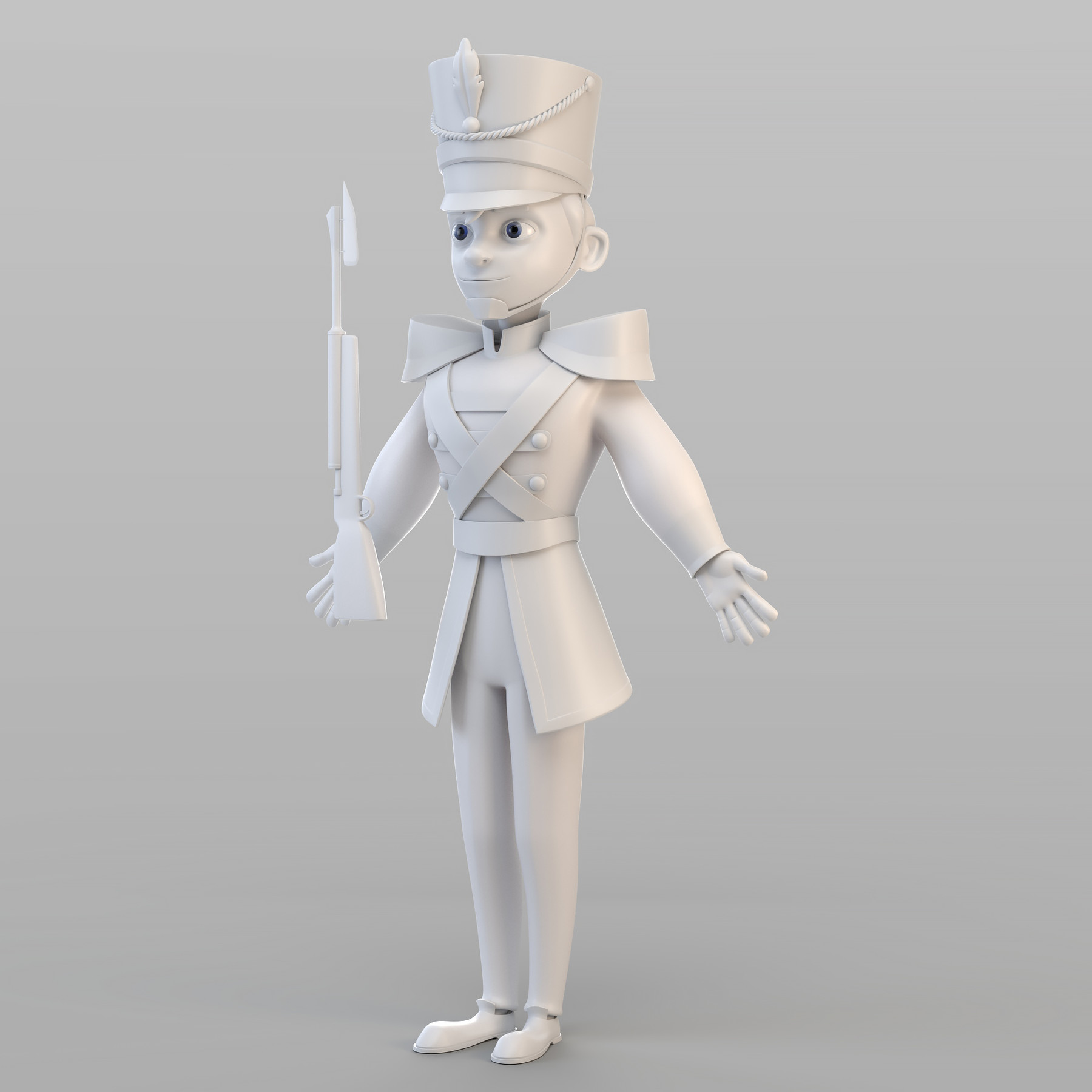 ArtStation - Cartoon Tin Soldier | Resources