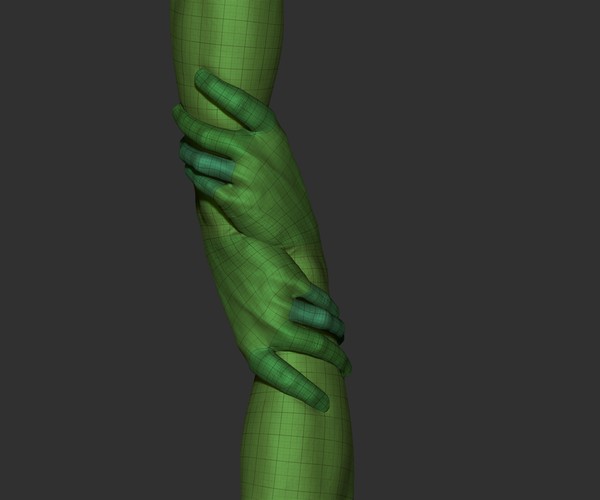 ArtStation - Realistic Grabbed Hands | Resources