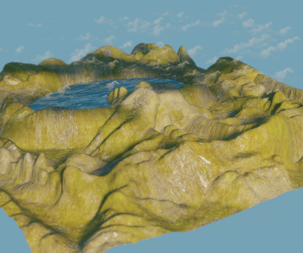 ArtStation - The Mountain 3D | Resources