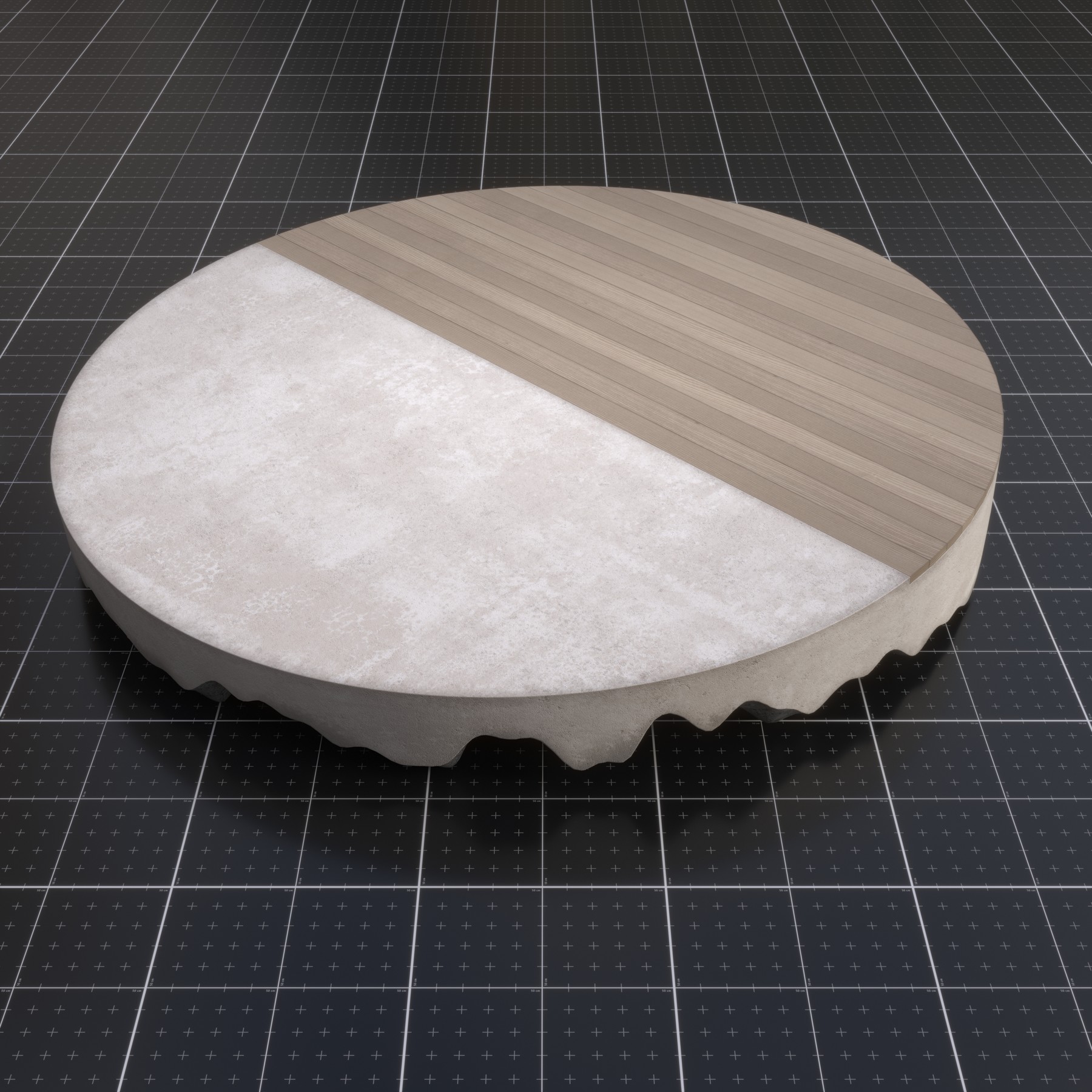 ArtStation - Circle Bench by Dark Band Studio | Resources