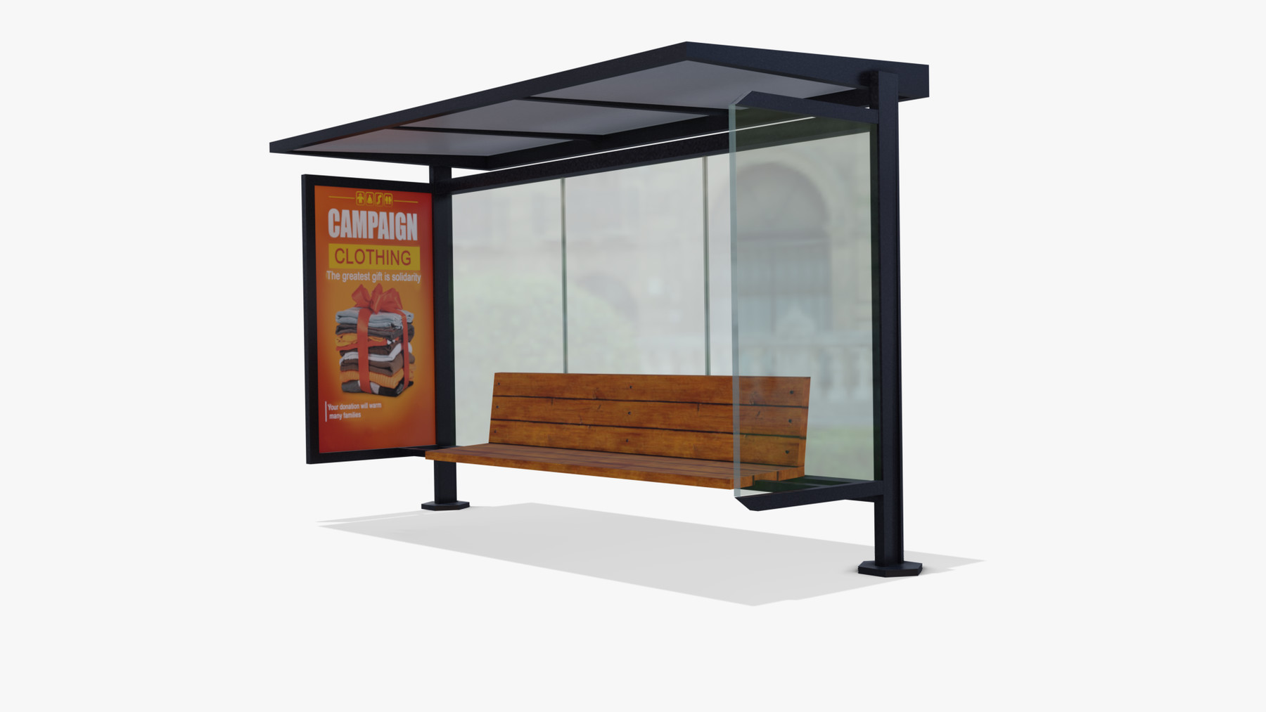 ArtStation - Bus Stop | Game Assets