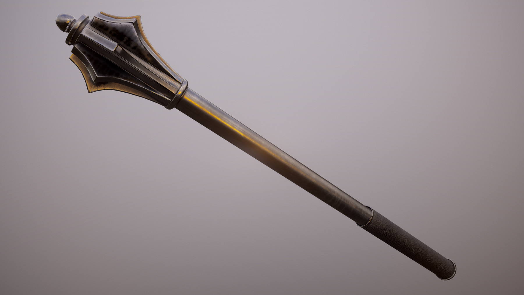 ArtStation - 14 Century Mace | Game Assets