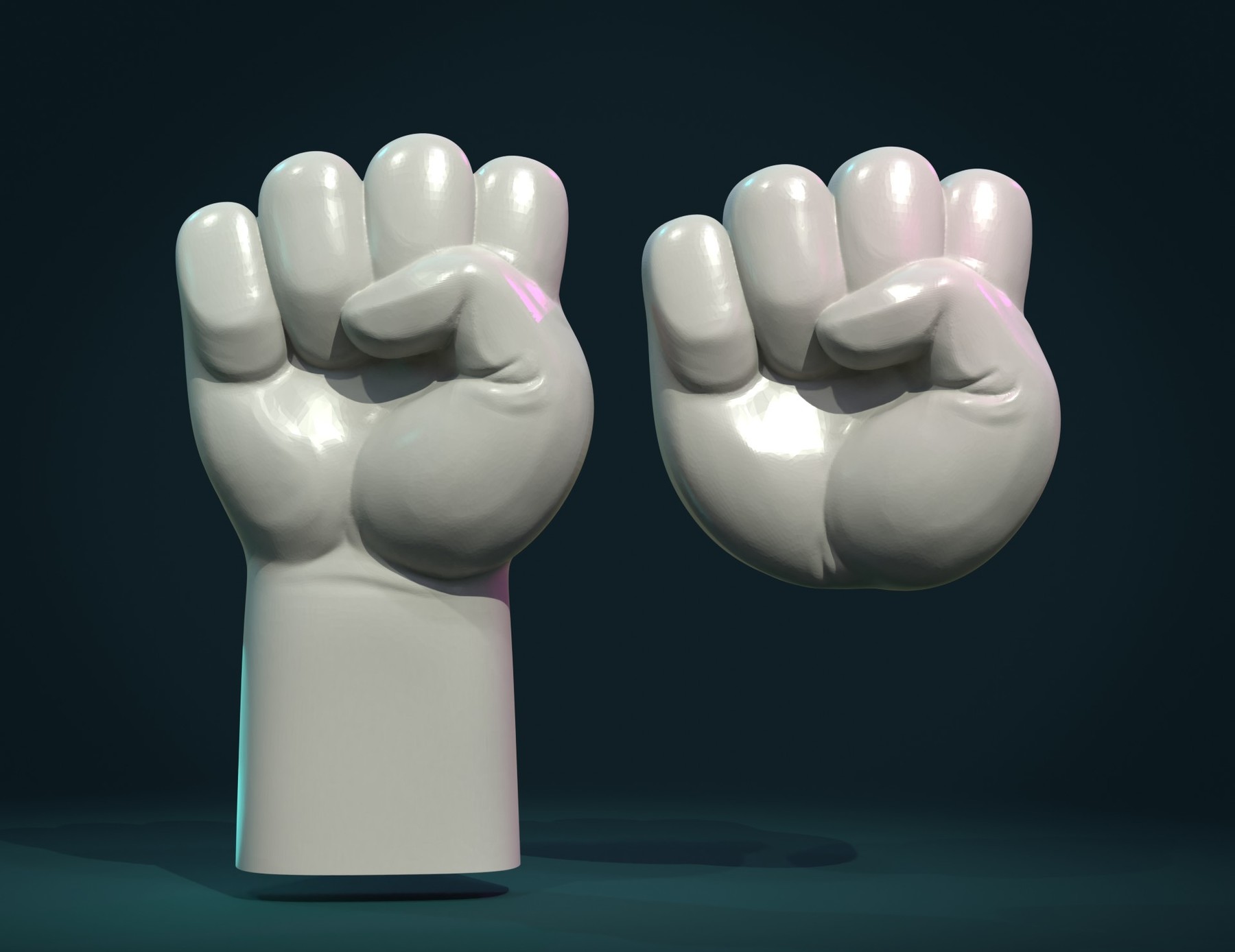 ArtStation - Fist Hand relief | Resources