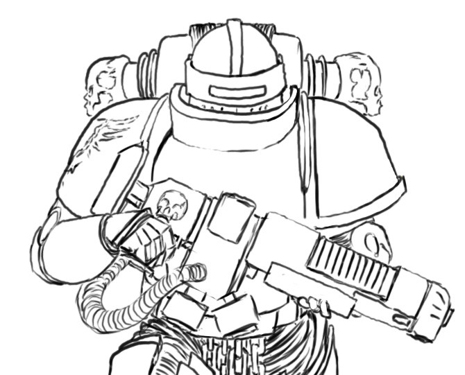 ArtStation - MK 2 Power Armor profile picture | Artworks