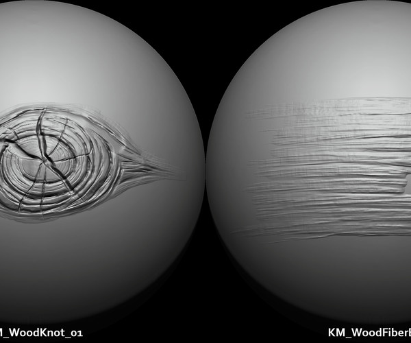 ArtStation - Zbrush - Alpha/Brush - Wood Brushes | Brushes