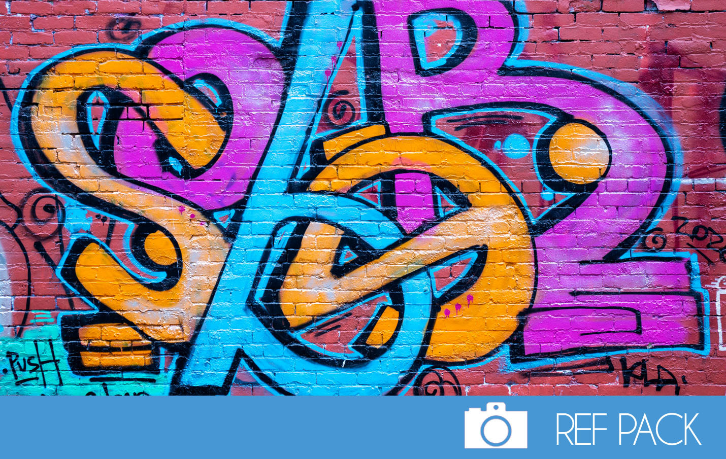 ArtStation - Ref Pack 004 - Graffiti Pack | Resources