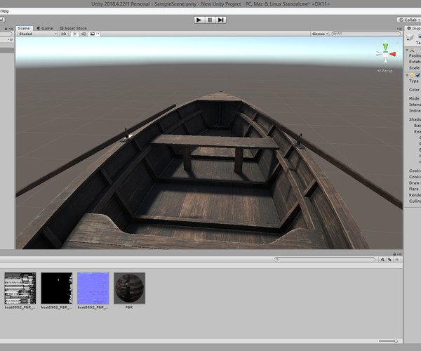 ArtStation - Old Wooden Boat | Game Assets