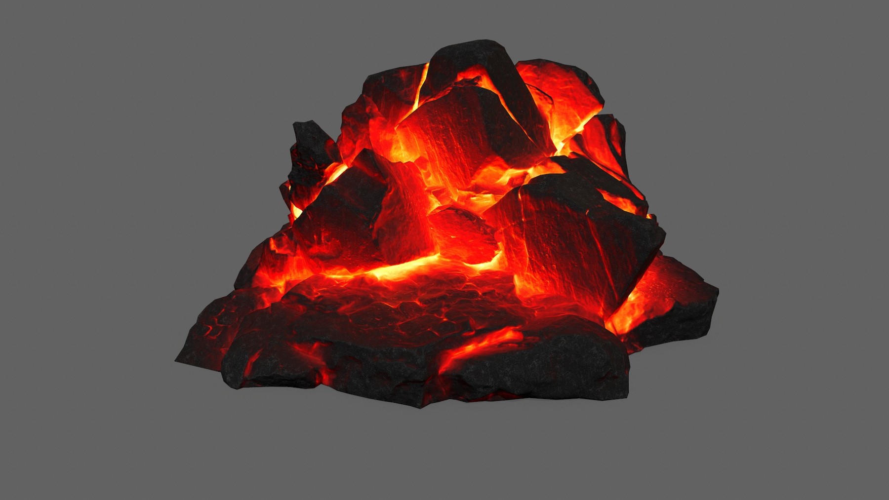 ArtStation - lava rock | Game Assets