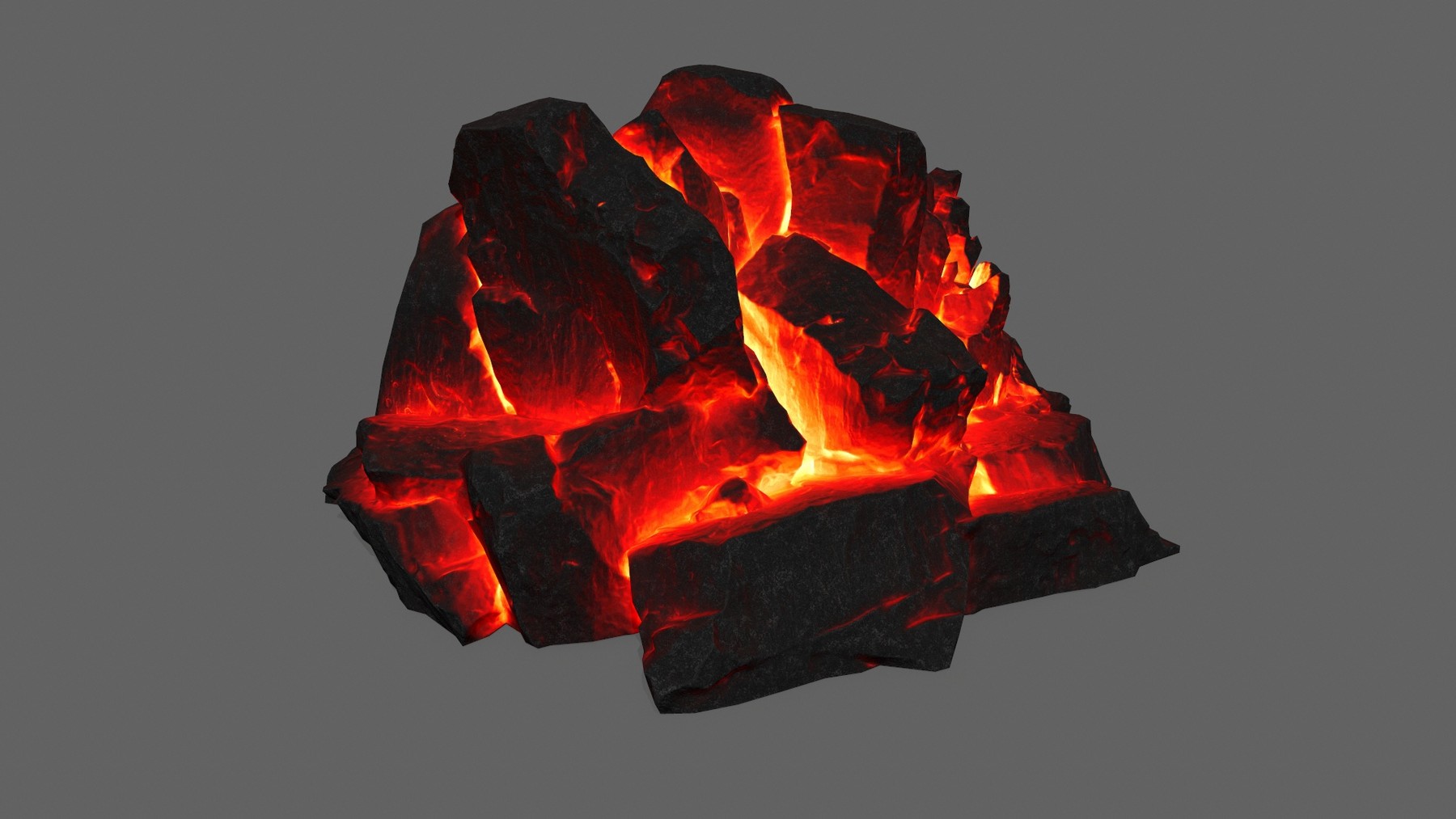 ArtStation - lava rock | Game Assets