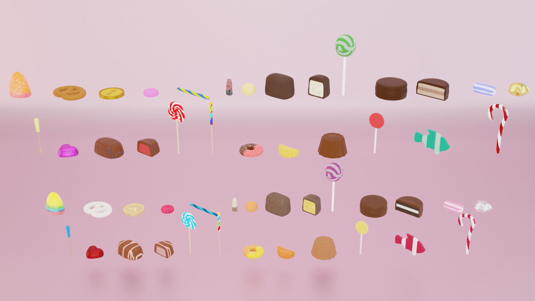 ArtStation - Candy 3D Model | Game Assets