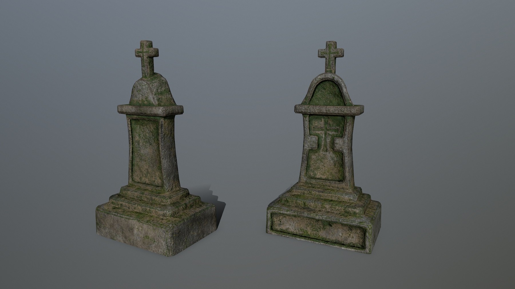 ArtStation - tombstone set | Game Assets