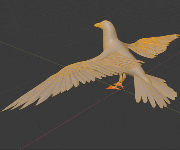 ArtStation - crow flying | Game Assets