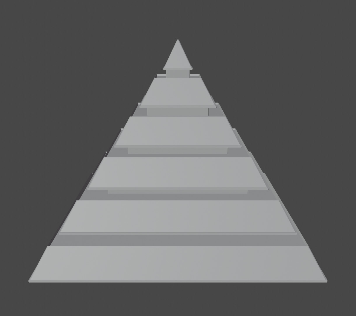 ArtStation - Pyramid with Squared Spike | Game Assets