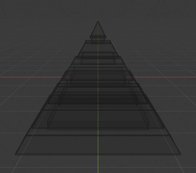 ArtStation - Pyramid with Squared Spike | Game Assets