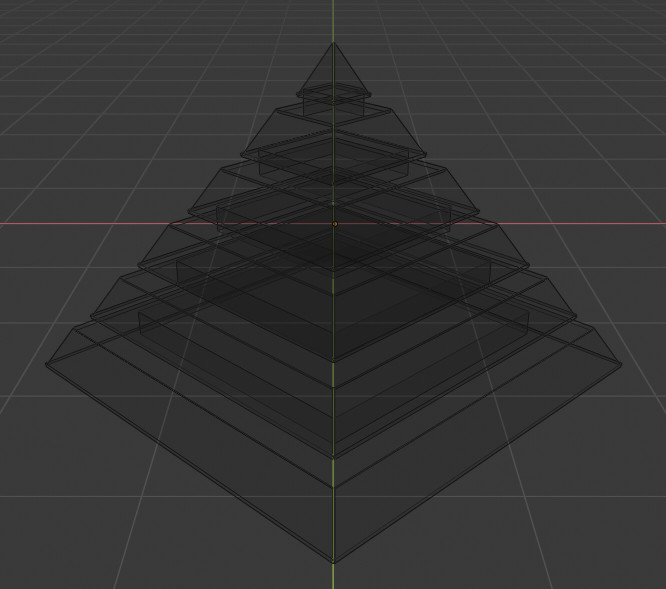 ArtStation - Pyramid with Squared Spike | Game Assets