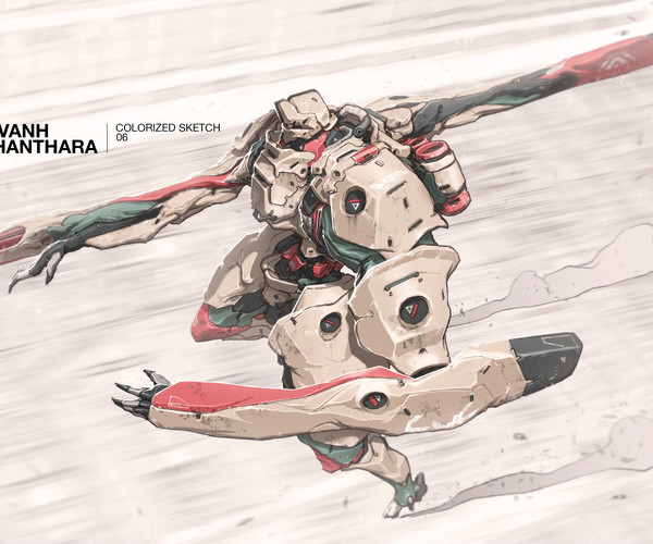 Artstation Colorized Sketch 06 Tutorials