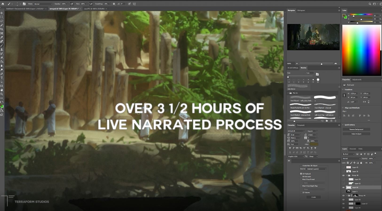 ArtStation - Ruins of Navandra Tutorial | Tutorials