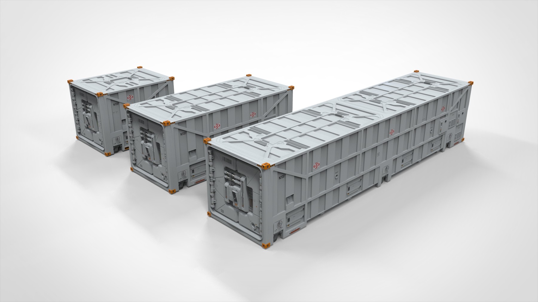 ArtStation - sci fi Cargo Container 1 | Resources