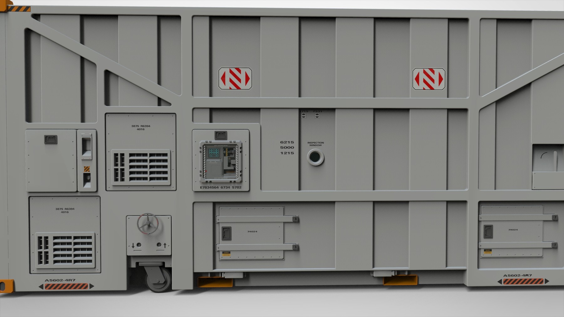 ArtStation - sci fi Cargo Container 1 | Resources