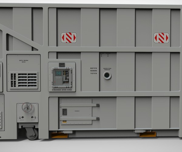 ArtStation - sci fi Cargo Container 1 | Resources