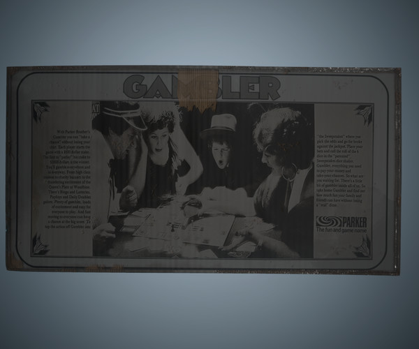 ArtStation - Gambler Box | Game Assets