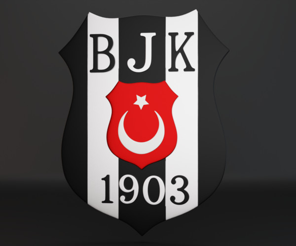 ArtStation - BJK Logo 3D model | Game Assets