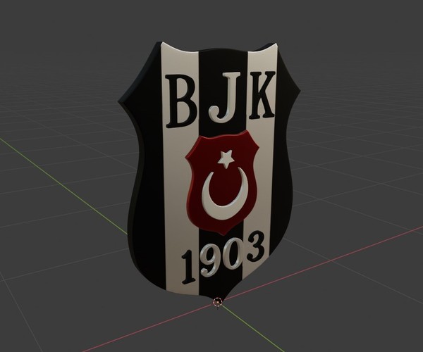 ArtStation - BJK Logo 3D model | Game Assets