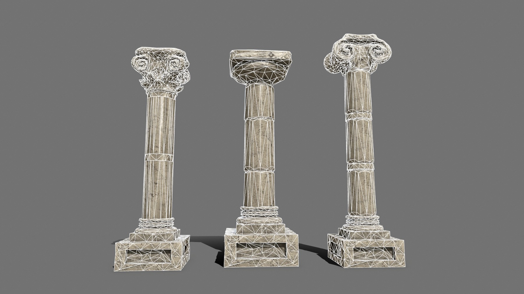 ArtStation - Pillar Set | Game Assets